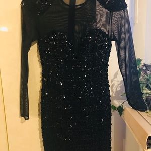 Dresses | Stunning After Five Evening Black Sequence Dress | Poshmark